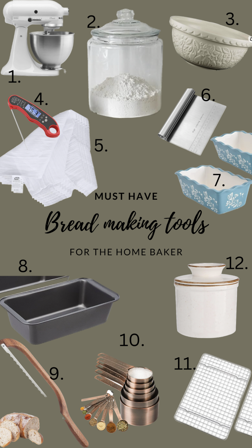 Must-Have Bread-Making Tools for the Home Baker - Baylee Ann